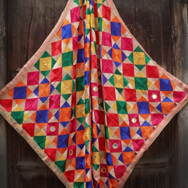 Buy Phulkari Online | Phulkari Online Store | Phulkari Chunni Online ...